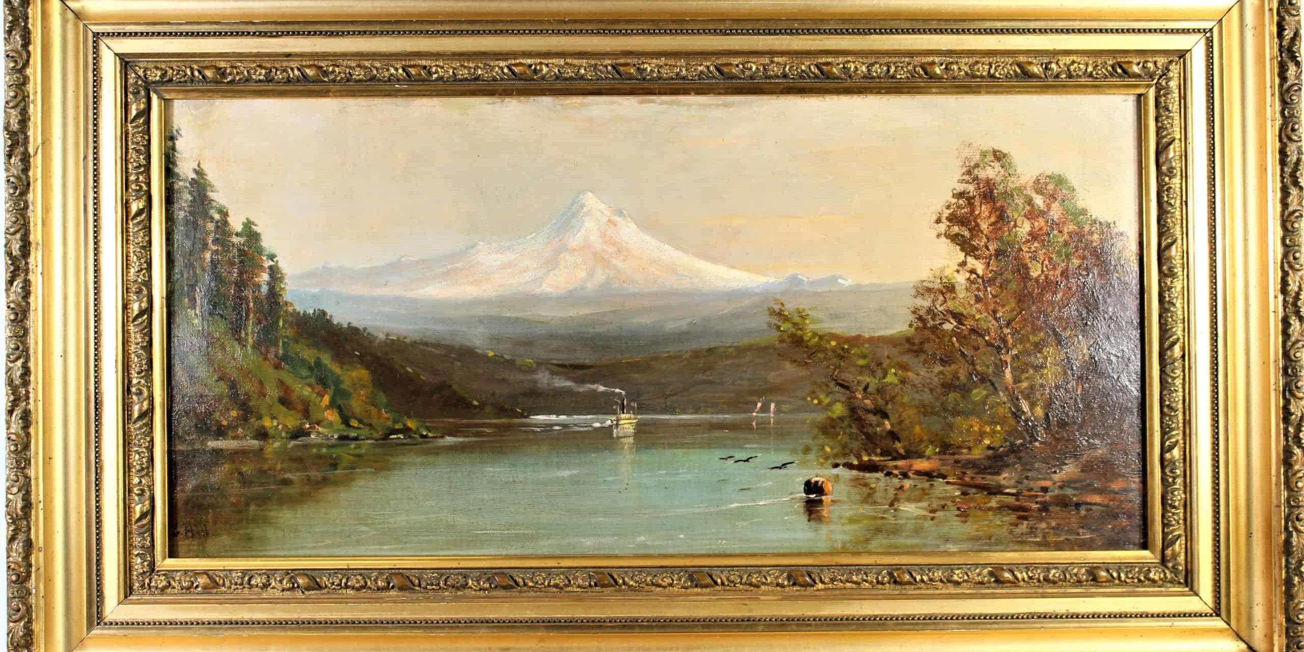 Edward Hill (1843 - 1923) American, O/C - Sarasota Estate Auction