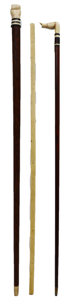 Collection of Whale Bone Canes - Sarasota Estate Auction