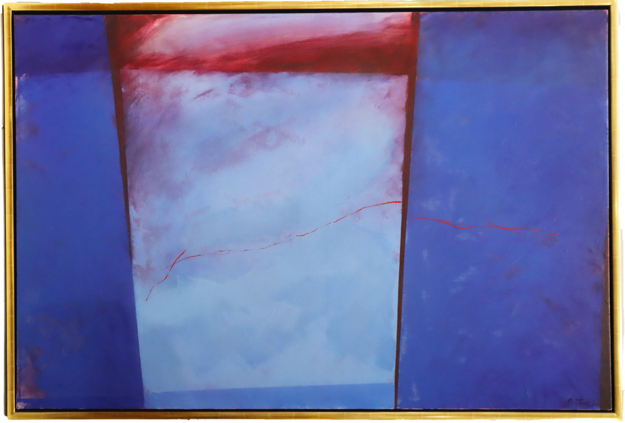 Robert Rector (b 1946) Acrylic on Canvas - Sarasota Estate Auction